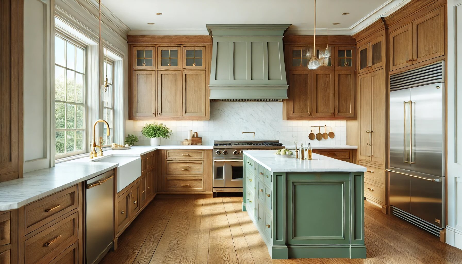 Shaker Walnut Kitchen Cabinets: Timeless Elegance